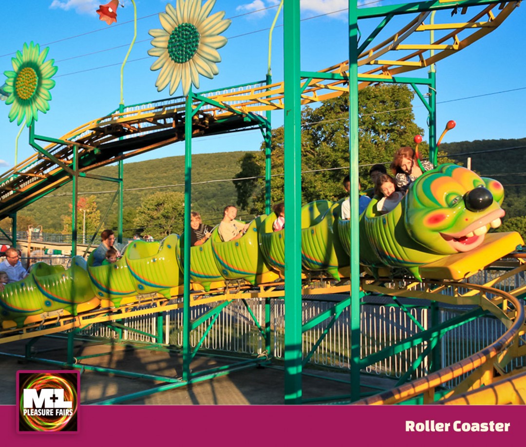 Roller Coaster | M+L Pleasure Fairs I In Association with Bensons Fun Fairs