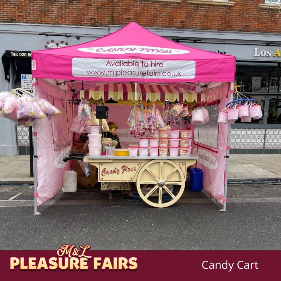 Candy Cart | M+L Pleasure Fairs I In Association with Bensons Fun Fairs