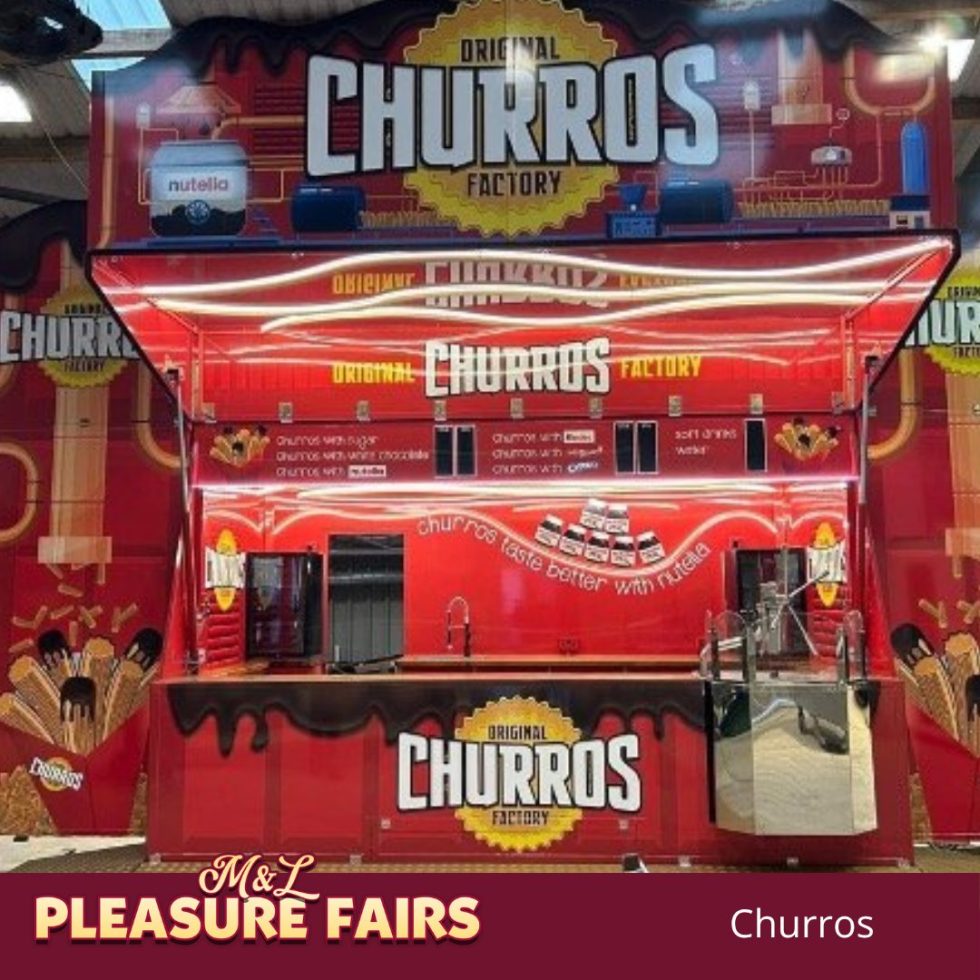 Churros | M+L Pleasure Fairs I In Association with Bensons Fun Fairs