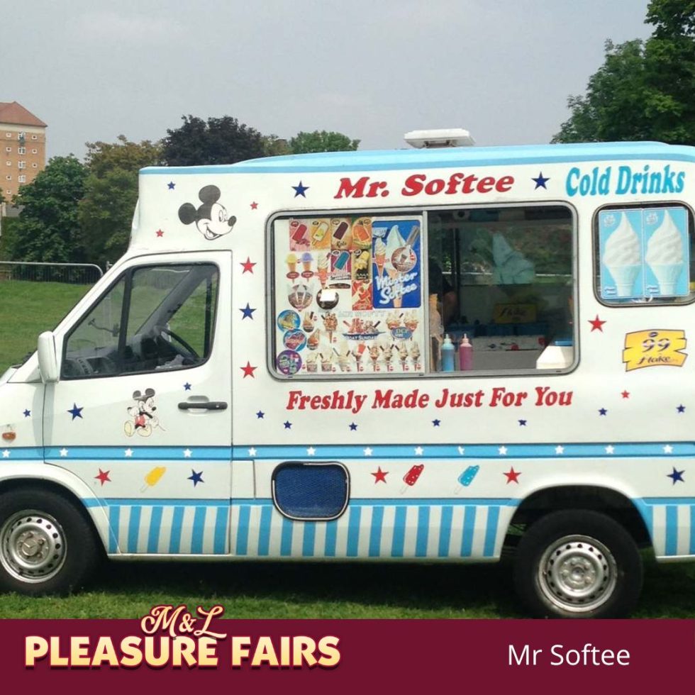 Mr Softee Ice Cream | M+L Pleasure Fairs I In Association with Bensons ...
