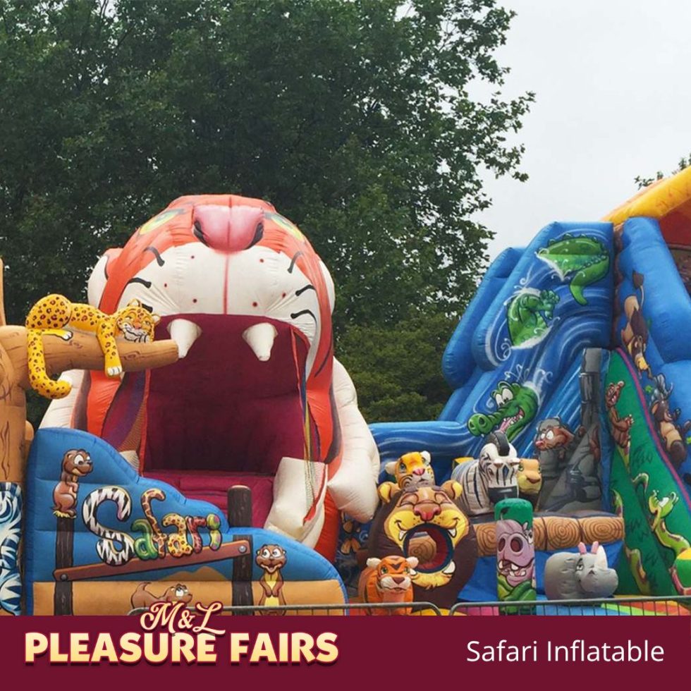 Safari Inflatable | M+L Pleasure Fairs I In Association with Bensons ...