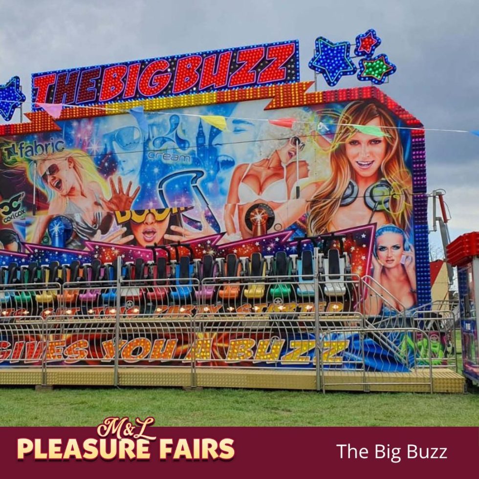 The Big Buzz | M+L Pleasure Fairs I In Association with Bensons Fun Fairs