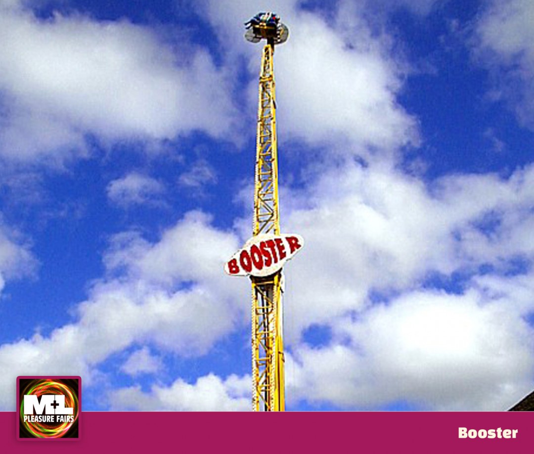Booster Ride | M+L Pleasure Fairs I In Association with Bensons Fun Fairs