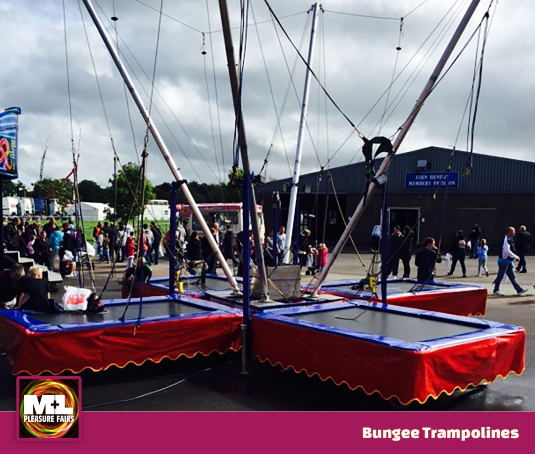 Bungee Trampolines | M+L Pleasure Fairs I In Association with Bensons ...